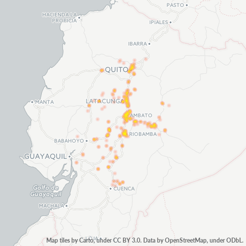Código de Área 3, Ambato, Provincia de Tungurahua - Cybo