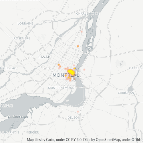 Code Postal H2L - Montréal, Québec - Cybo