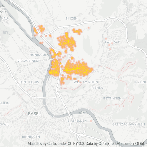 PLZ 79576 - Weil am Rhein, Baden-Württemberg - Cybo