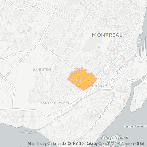 Code Postal H4A - Montréal, Québec - Cybo