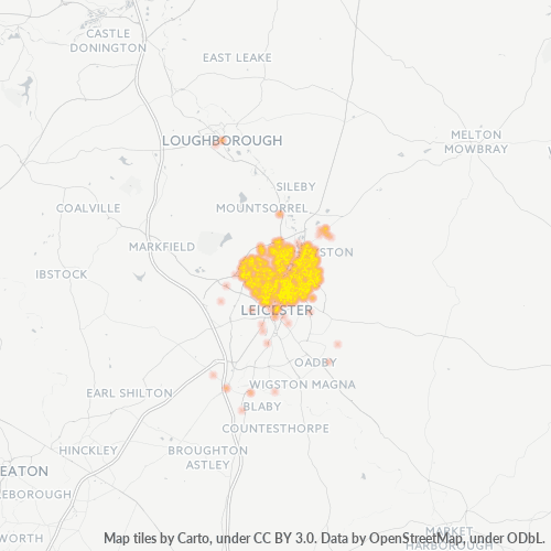 Kod Pocztowy LE4 - Leicester, Anglia - Cybo