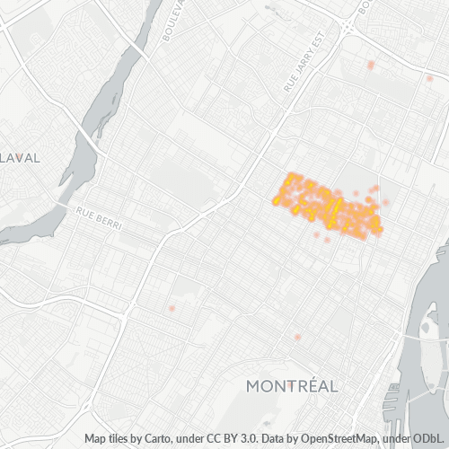 Code Postal H1X - Montréal, Québec - Cybo