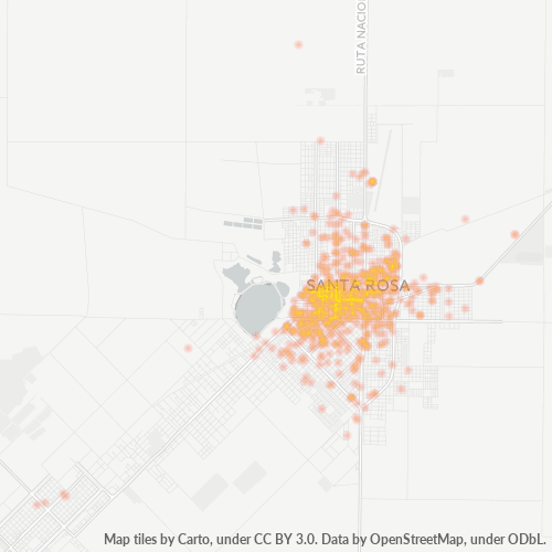 Postal Code 6300 - La Pampa Province - Cybo