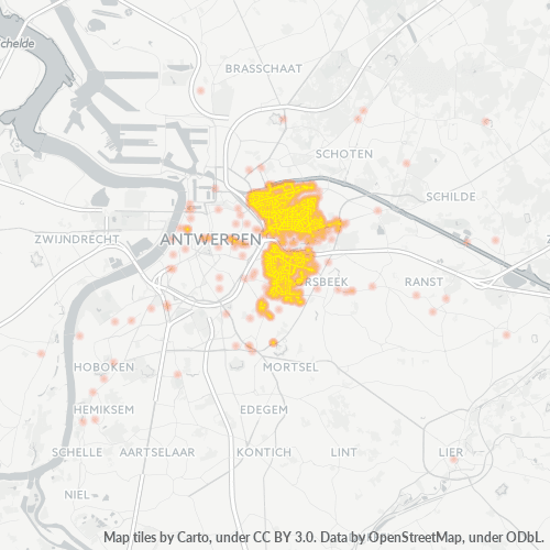 Postcode 2100 - Antwerpen (stad) - Cybo