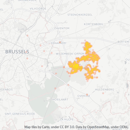 Code Postal 3080 - Tervuren, Flandre (Belgique) - Cybo