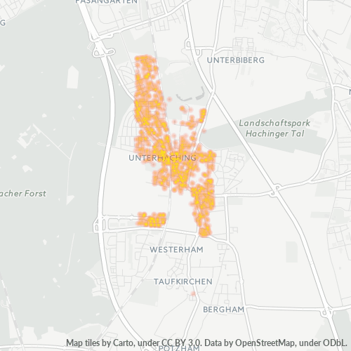 PLZ 82008 - Unterhaching, Bayern - Cybo
