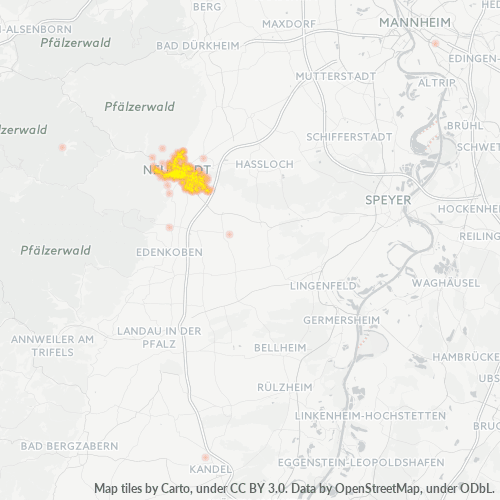 Posta Kodu 67433 - Neustadt, Renanya-Palatina - Cybo
