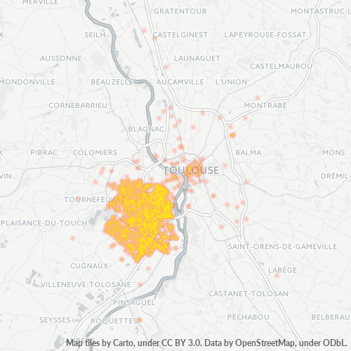 Code Postal 31100 - Toulouse, Midi-Pyrénées - Cybo