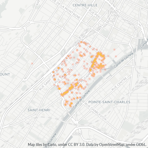 Code Postal H3J - Montréal, Québec - Cybo