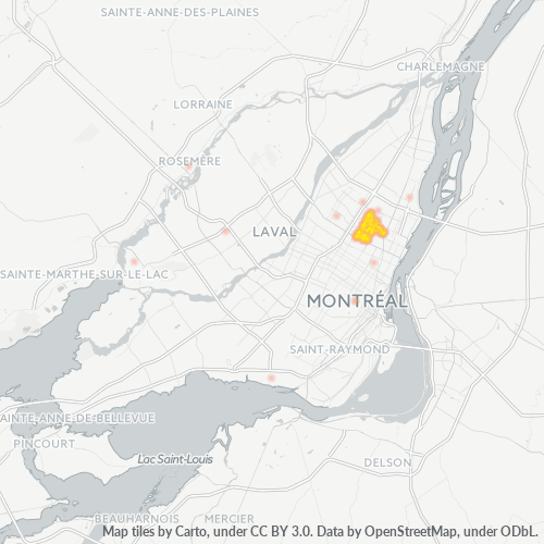 Code Postal H1T - Montréal, Québec - Cybo