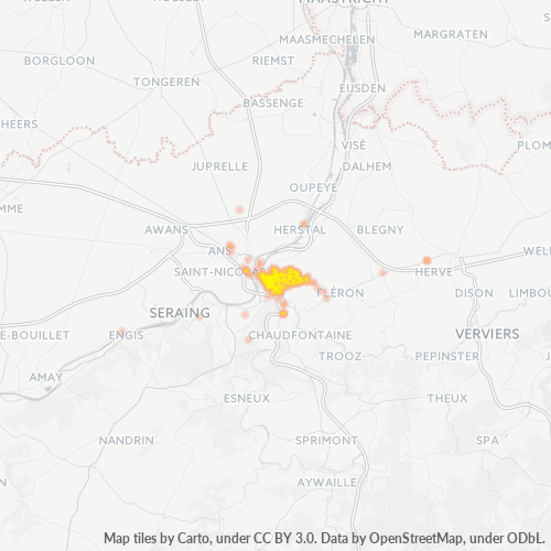 Code Postal 4030 - Liège, Région wallonne - Cybo