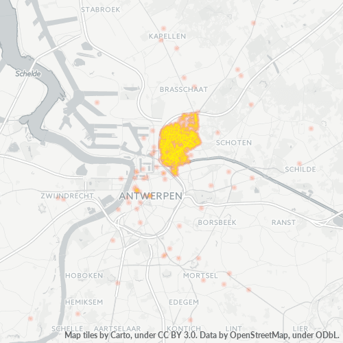 Postcode 2170 - Antwerpen (stad) - Cybo