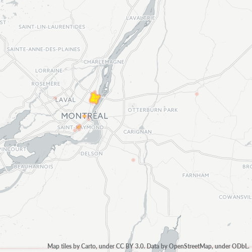 Code Postal H1N - Montréal, Québec - Cybo