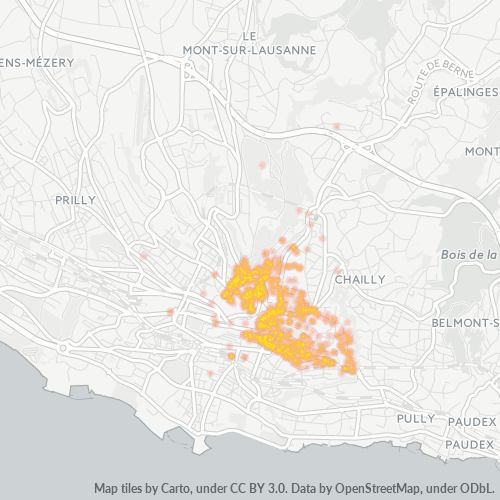 Code Postal 1005 - Lausanne, Canton de Vaud - Cybo