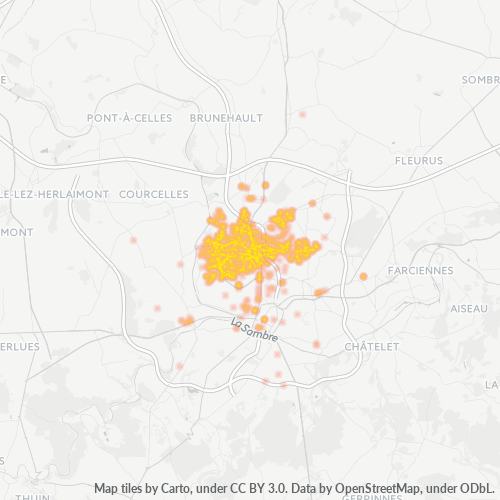 Code Postal 6040 - Charleroi, Région wallonne - Cybo