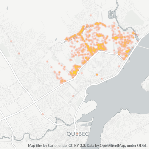 Code Postal G1C - Québec (ville) - Cybo