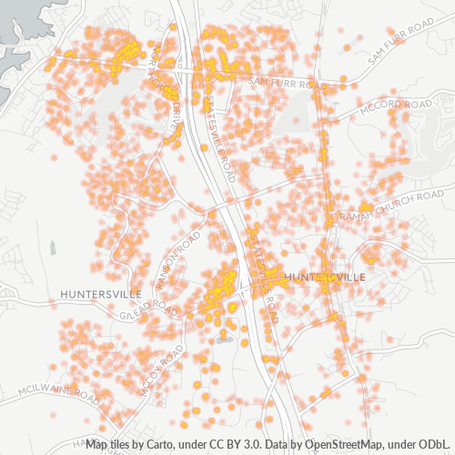 Zip Code 28078 - Huntersville, NC - Cybo