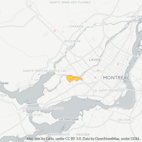 Parcours de canot kayak de la rivière Des-Prairies (section) | Montréal