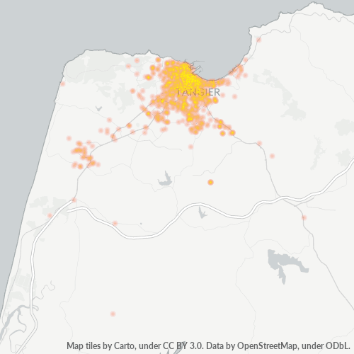 Code Postal 90000 - Tanger, Tanger-Tétouan - Cybo