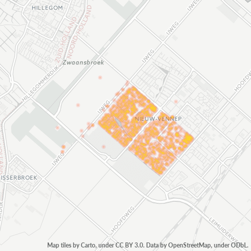 邮政编码 2151 - Nieuw-Vennep， 北荷兰省 - Cybo
