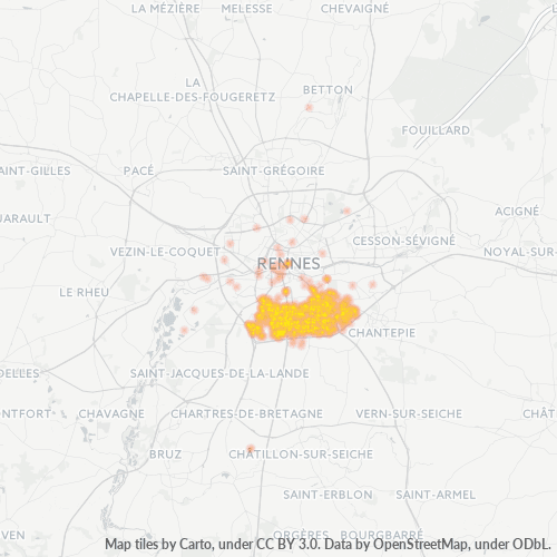 Code Postal 35200 - Rennes, Bretagne - Cybo