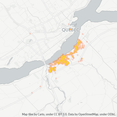 Code Postal G6W - Lévis, Québec - Cybo