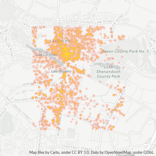 Zip Code 08701 - New Jersey - Cybo