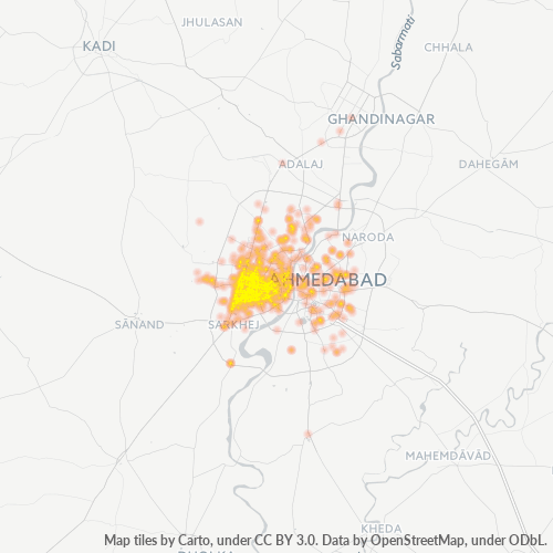 郵便番号 380015 - アフマダーバード、 グジャラート州 - Cybo