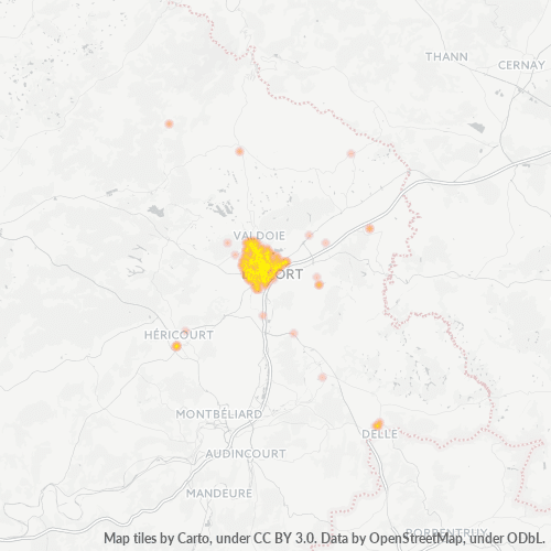 Code Postal 90000 - Belfort, Franche-Comté - Cybo