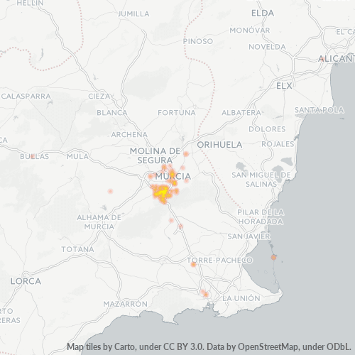 Código Postal 30120 - Murcia, Región de Murcia - Cybo
