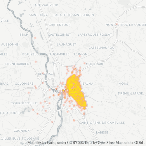 Code Postal 31500 - Toulouse, Midi-Pyrénées - Cybo