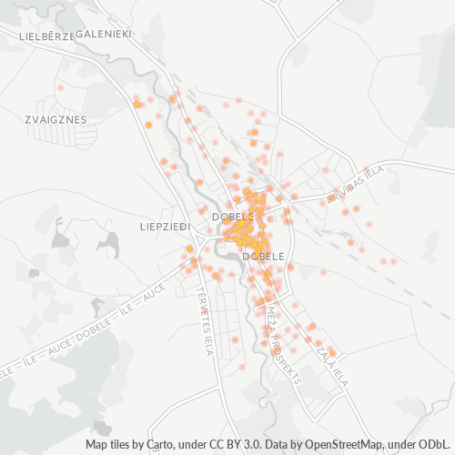 Pasta Indekss LV-3701 - Lielbērze, Dobeles rajons - Cybo